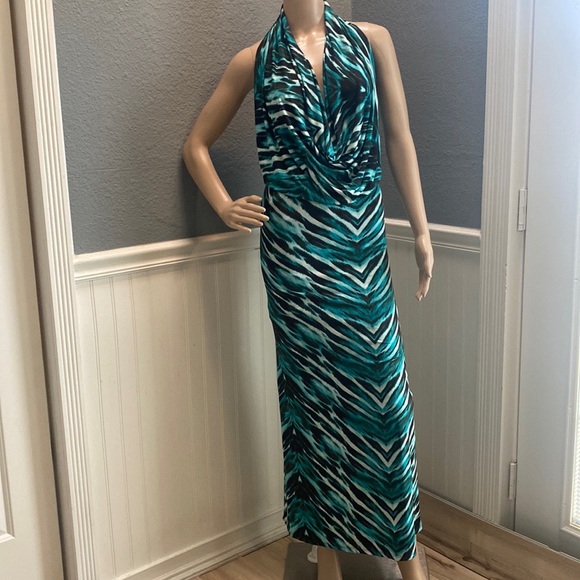 Triumph | Dresses | Triumph Usa Womens Sm Dress Green Black And White ...